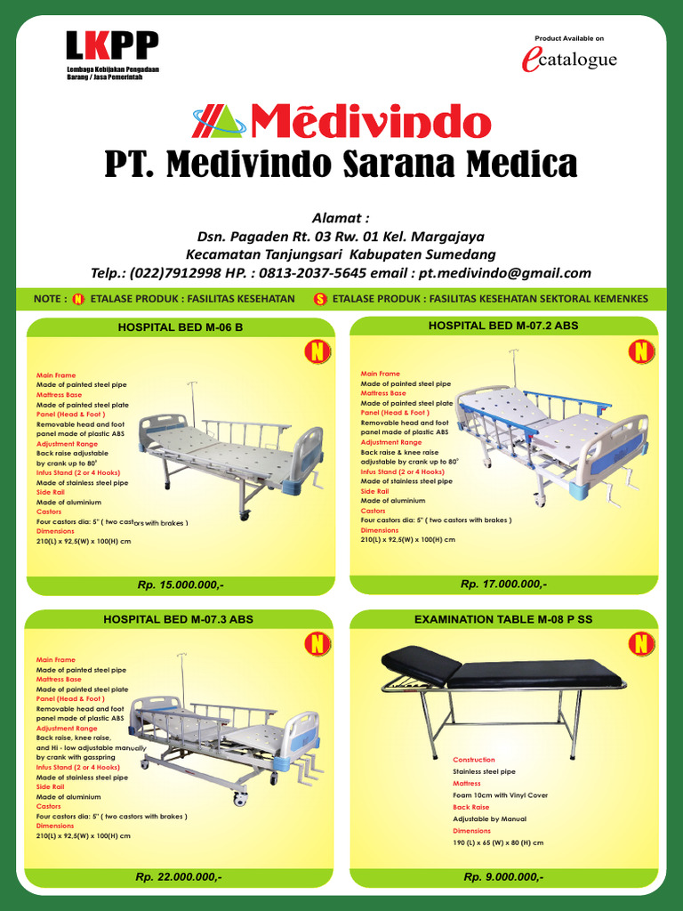 Leaflet Produk LKPP Nasional & Sektoral | PDF | Mechanical Engineering ...