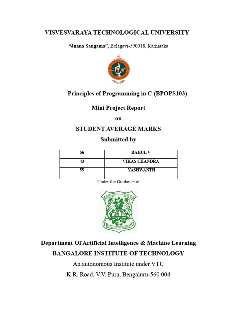 POP C PROJECT RV | PDF | Operating System | C (Programming Language)