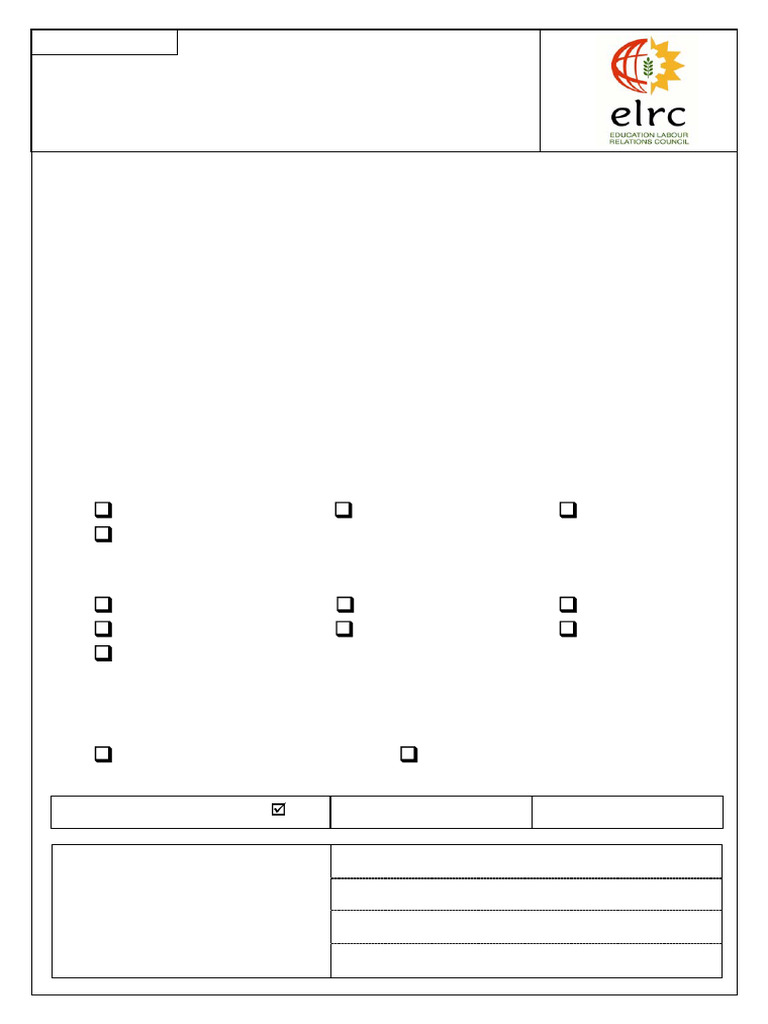 ELRC Form E3 Certificate of outcome of dispute referred to conciliation ...