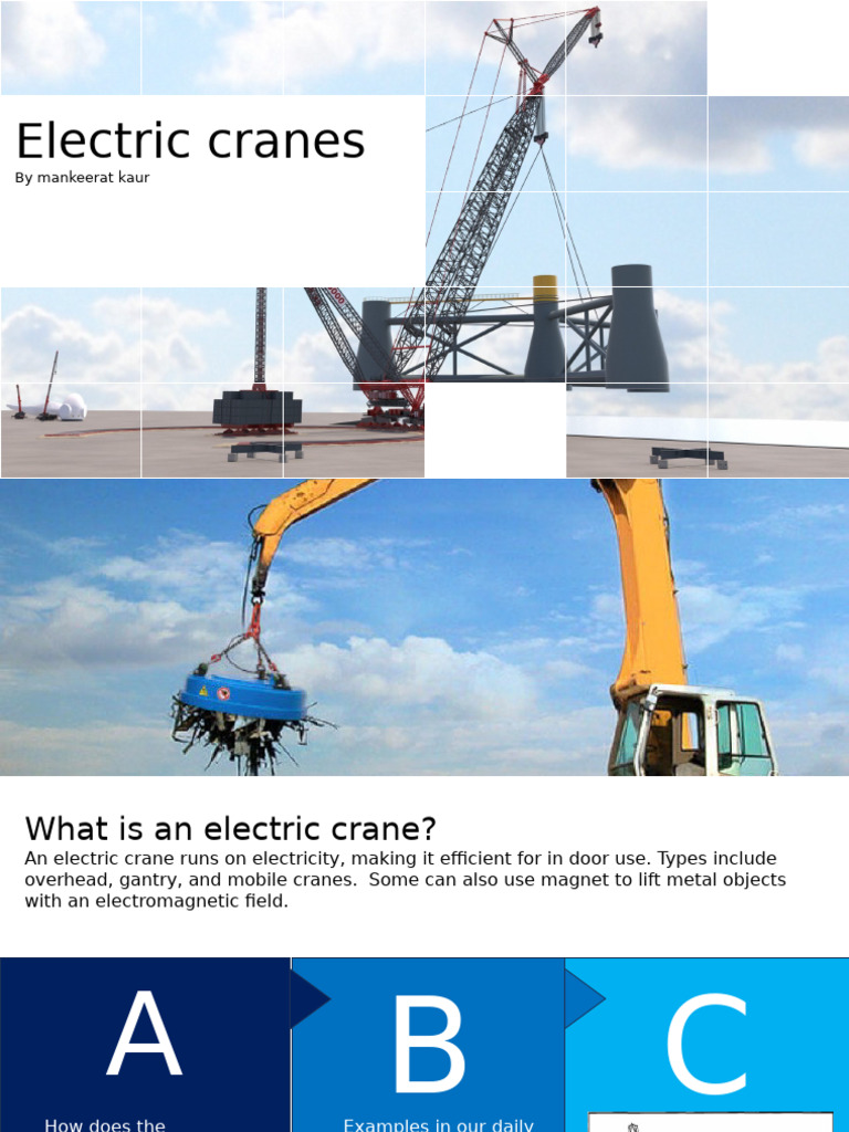 Understanding Electric Cranes and Magnetism | PDF