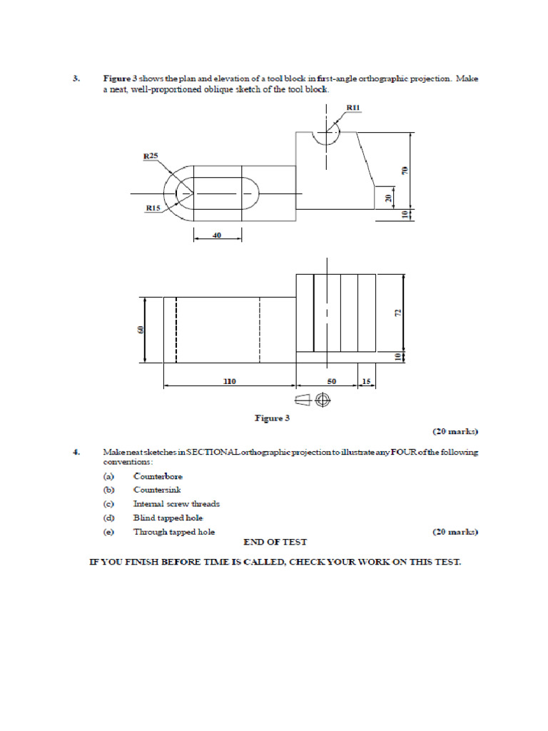 SKETCH & DESIGN QUESTIONS TD - CSEC #2 | PDF