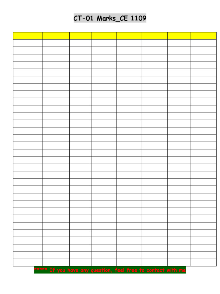 CT Marks_2k23 | PDF