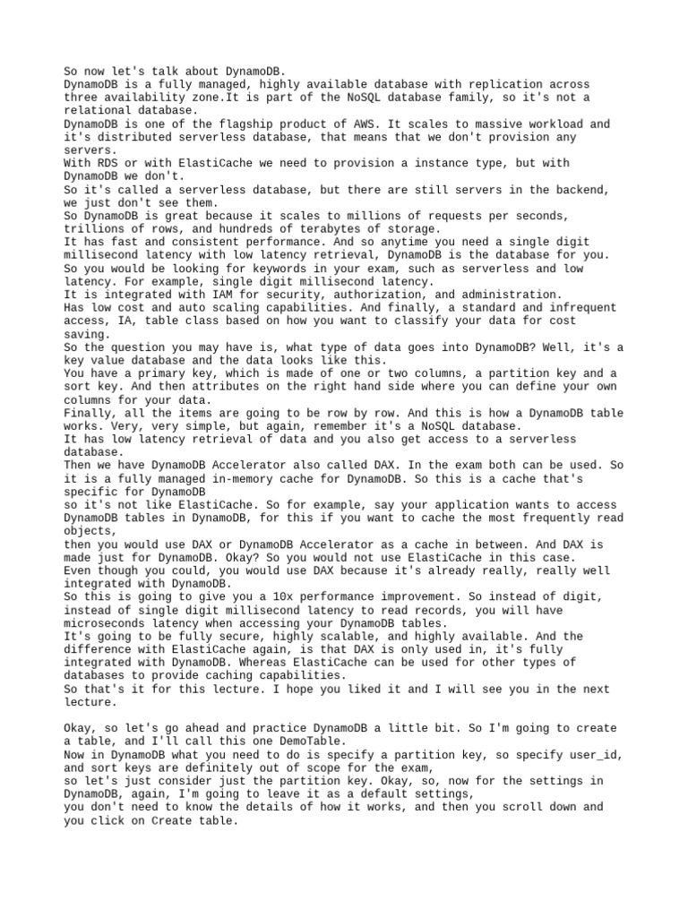 dynamodb | PDF | Databases | Apache Hadoop