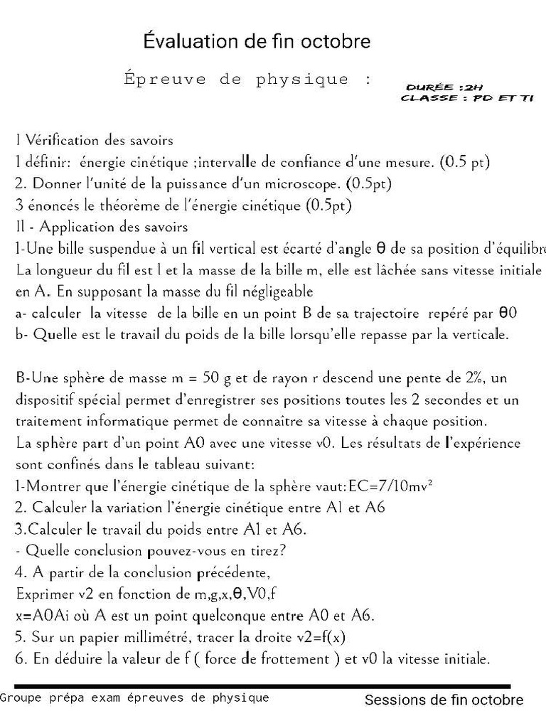Physique | PDF
