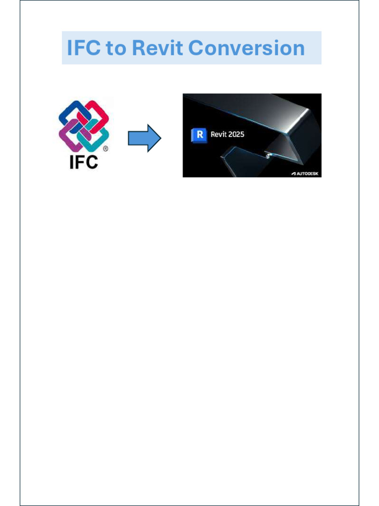 IFC To Revit Conversion | PDF