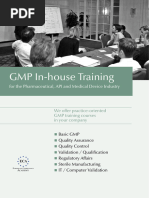 GMP Training Presentation | PDF