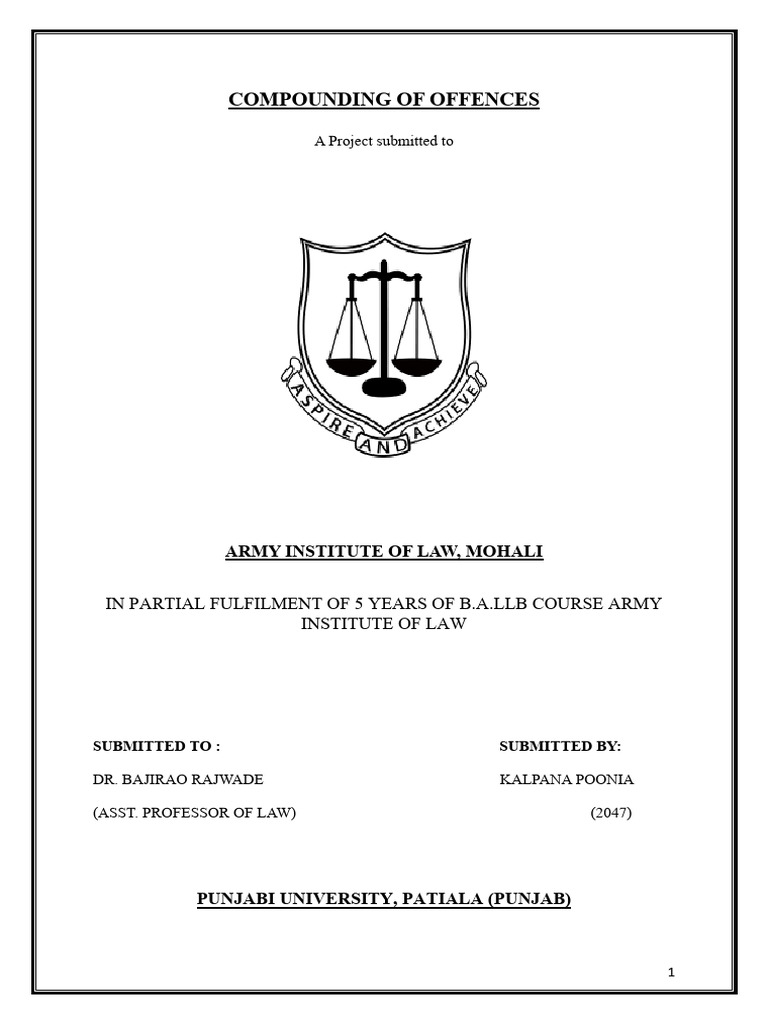 Crpc Project (2047) | PDF | Defamation | Crimes