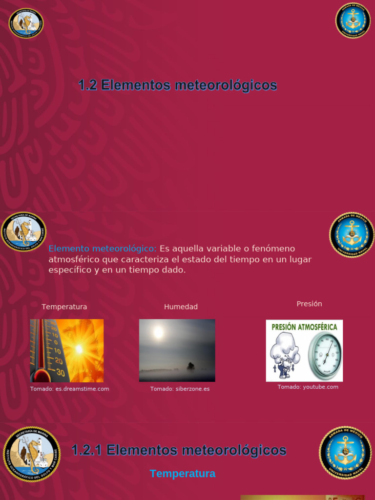 Elementos Meteorologicos | PDF | Fahrenheit | Celsius