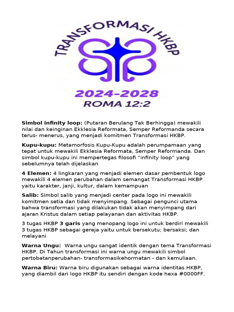 Logo TRANSFORMASI HKBP 2025 | PDF