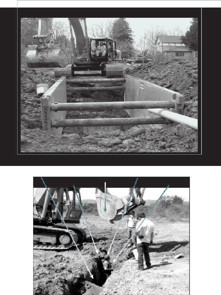(B) Safe Practice in Excavation | PDF | Soil | Trench