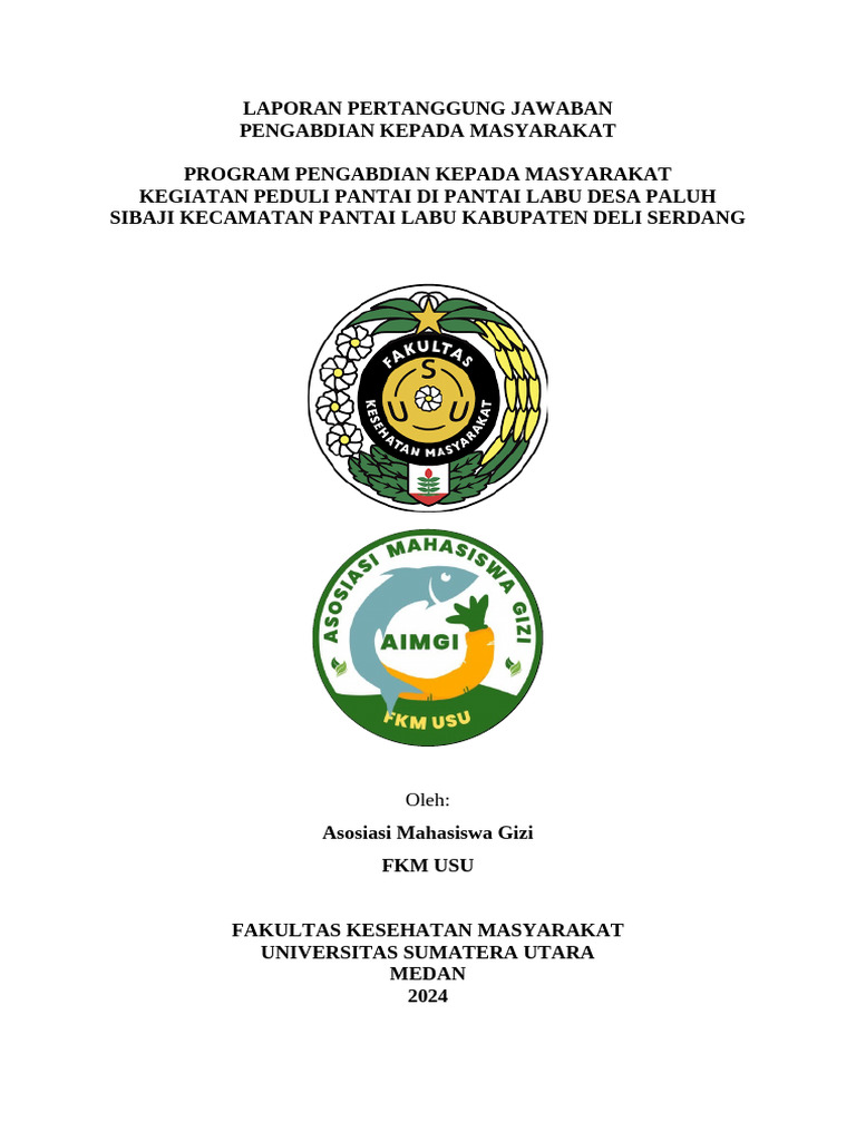 Kegiatan Peduli Pantai Labu 2024 | PDF