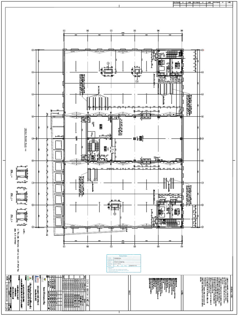 Focp HSB Csi CB 4018 0005 - 003 Second Floor Plan.A | PDF