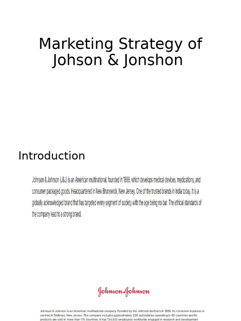 J&J | PDF