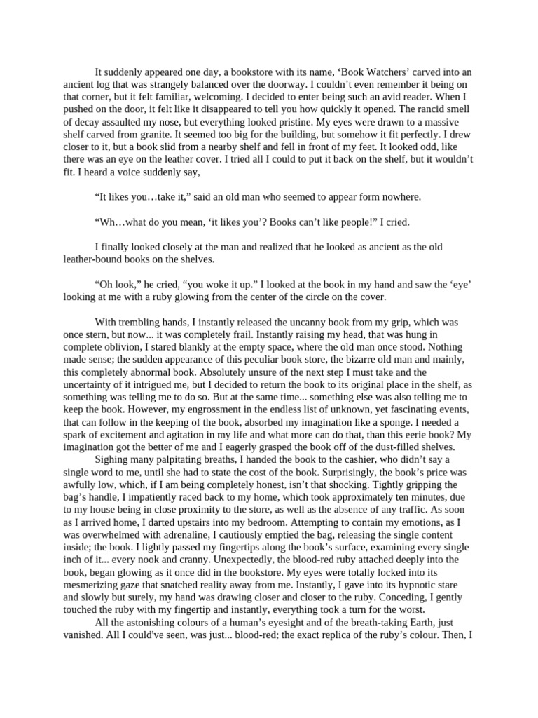 Story Assignment | PDF