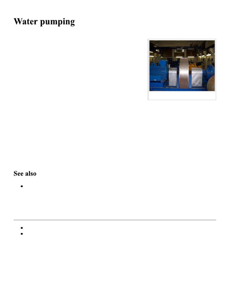 Water Pumping-2017 - PDF Room | PDF | Hydrology | Water Supply