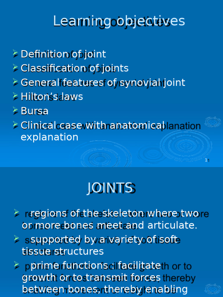 Joints Ppt Converted Compressed | PDF | Anatomical Terms Of Motion | Lever