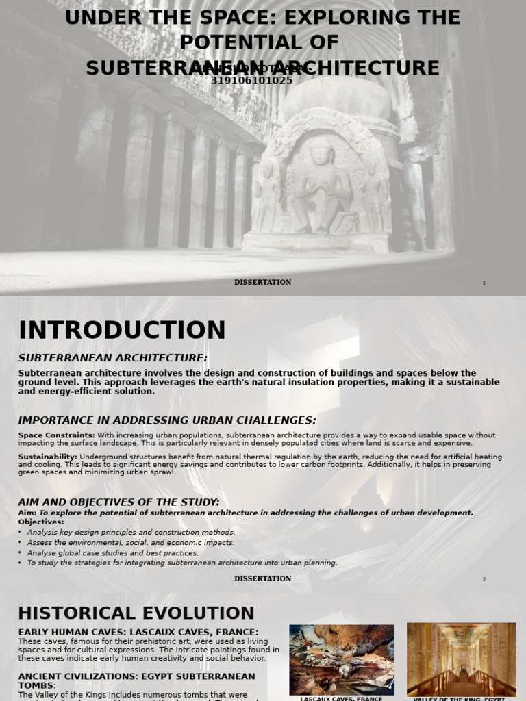 Subterranean Architecture | PDF | Tunnel | Building Insulation