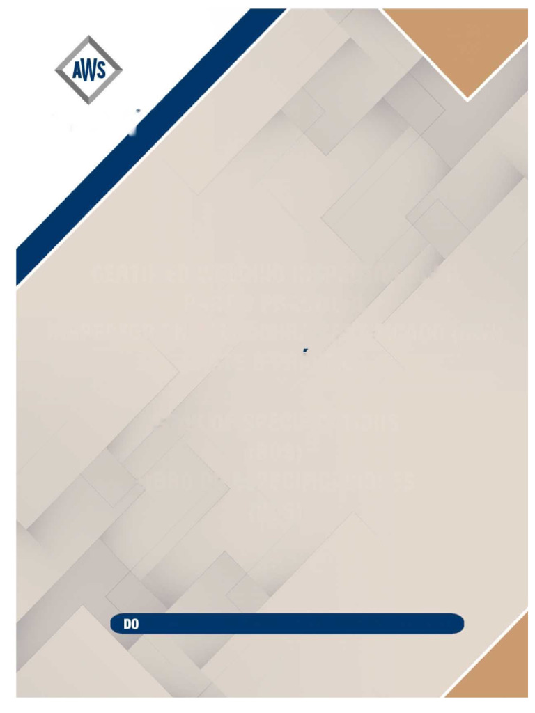 AWS CWI Parte B-Libro de Especificaciones-Español 2017 | PDF | Soldadura | Construcción