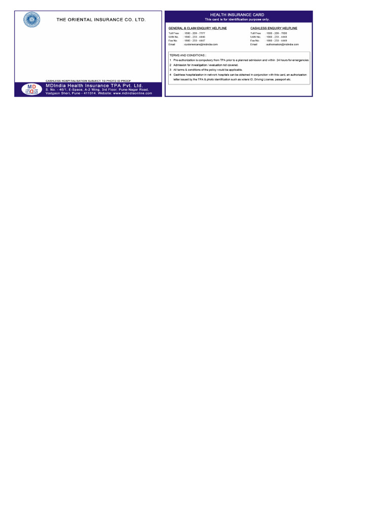 Insurance Policy Details for Babita | PDF