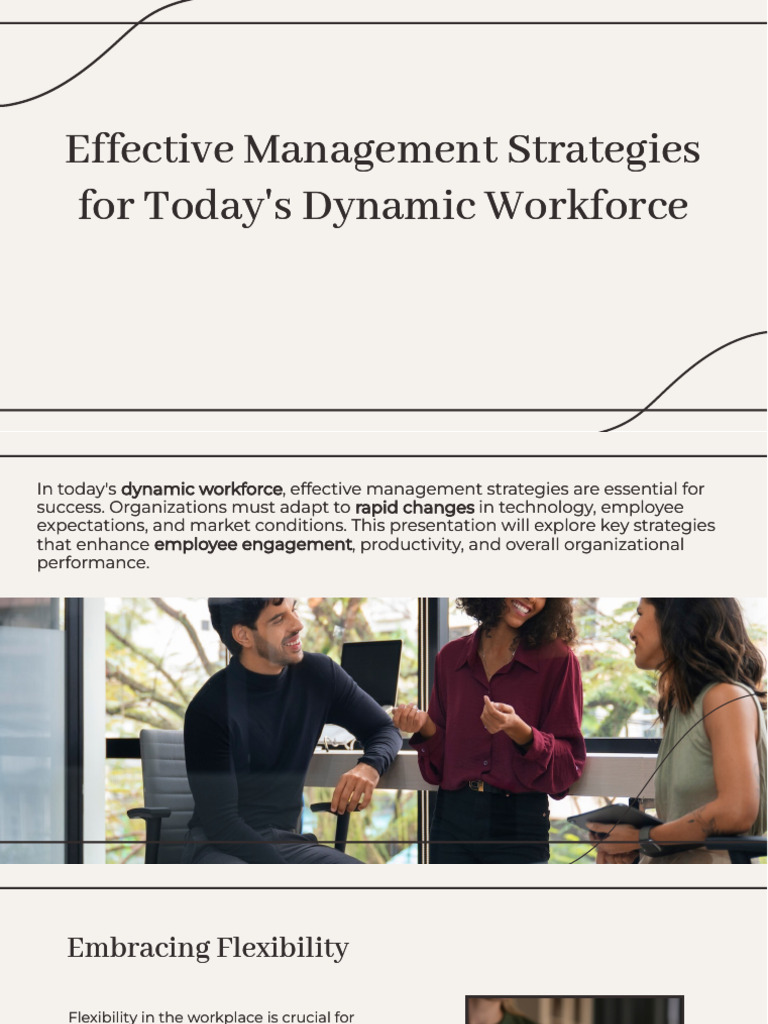 Slidesgo Effective Management Strategies For Todays Dynamic Workforce ...