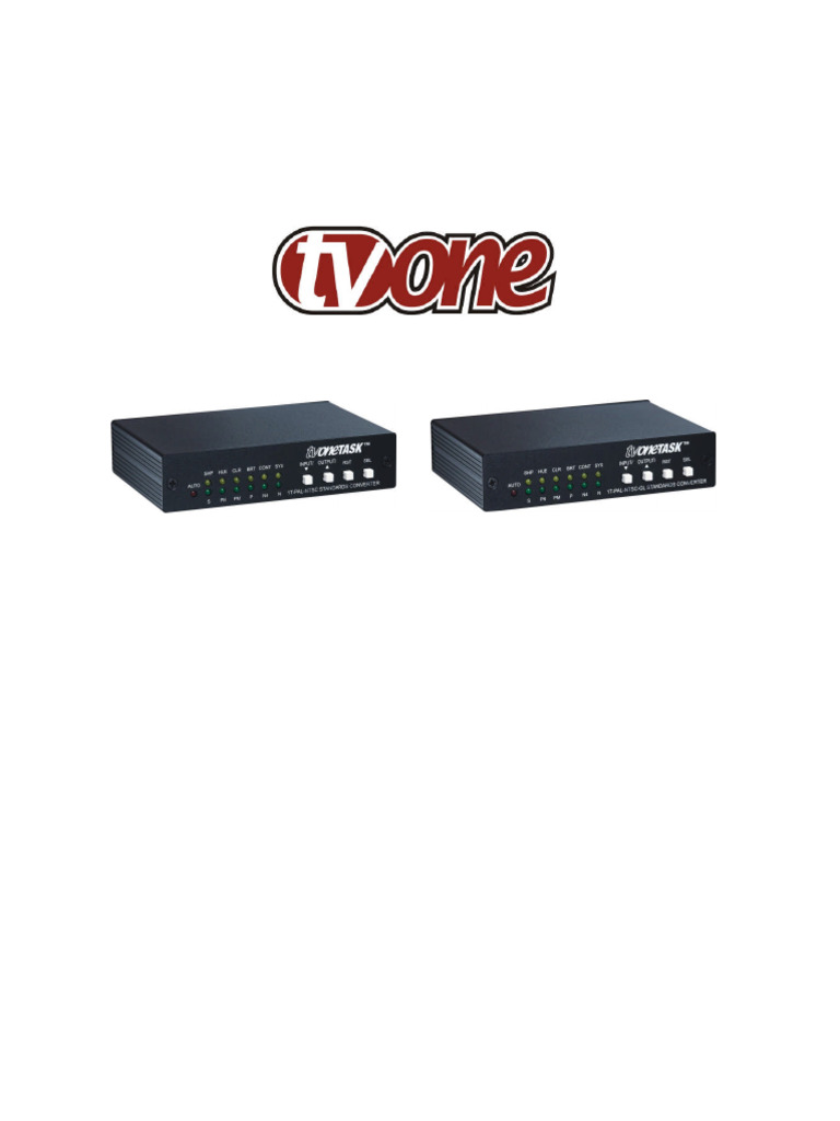 Manual 1T PAL NTSC GL - PAL NTSC | PDF | Video | Media Formats