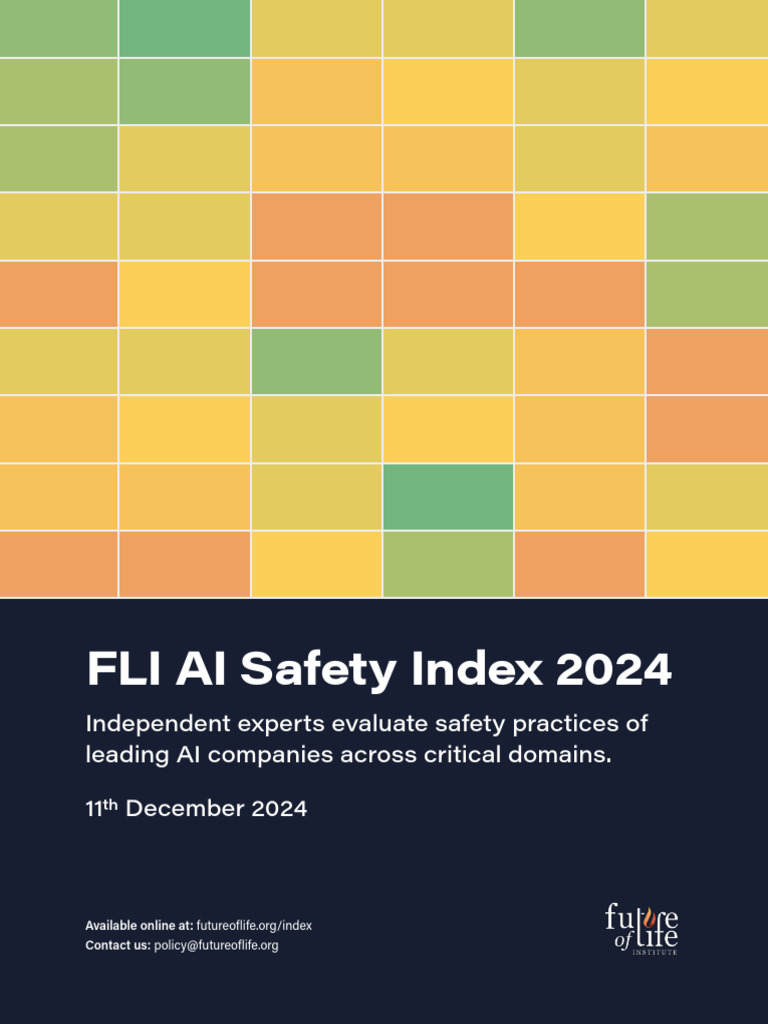 FLI AI Safety Index 2024 Report | PDF | Artificial Intelligence ...