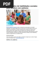 38 Actividades de Habilidades Sociales para Niños | PDF | Comunicación ...