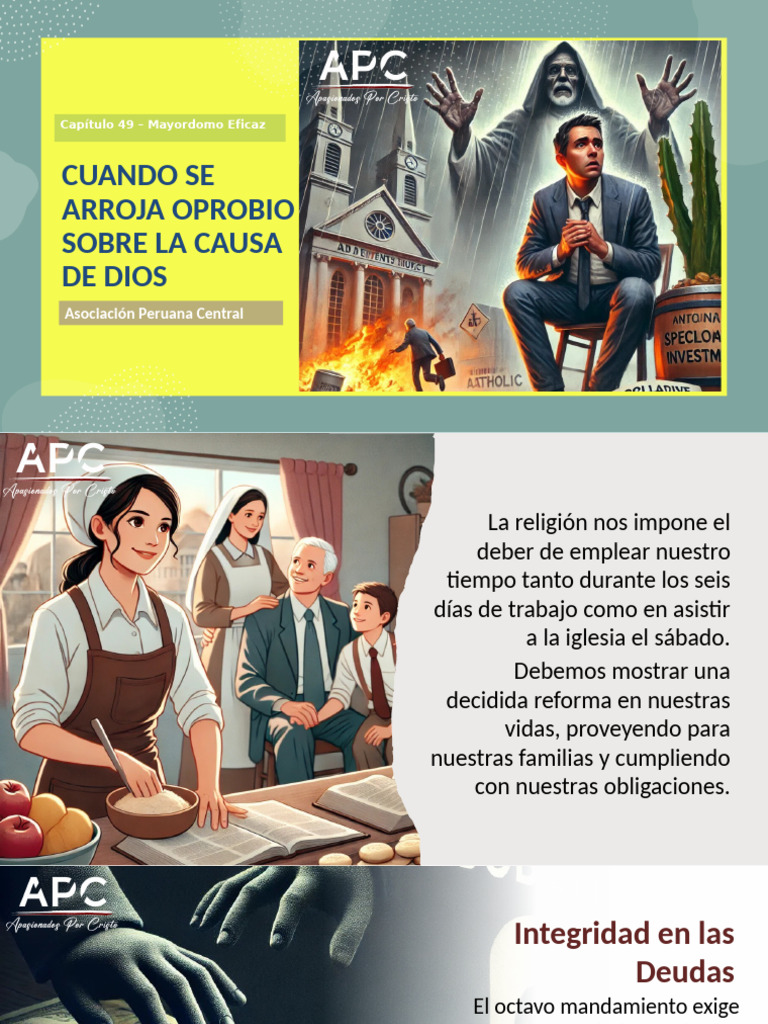 DÃ_A 49 - Cuando se arroja oprobio sobre la causa de Dios | PDF