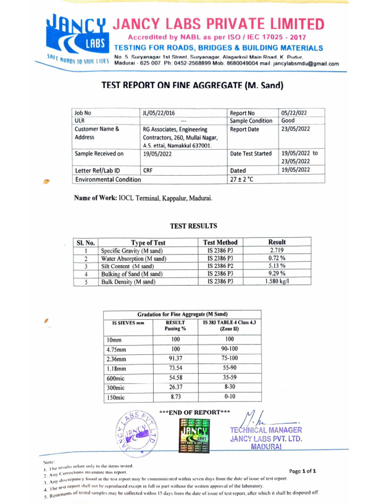 Msand | PDF