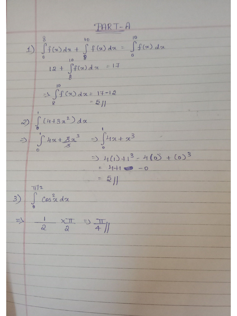 Integral Calculus | PDF