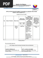 Stool Examination for Ova and Cysts Procedure | PDF