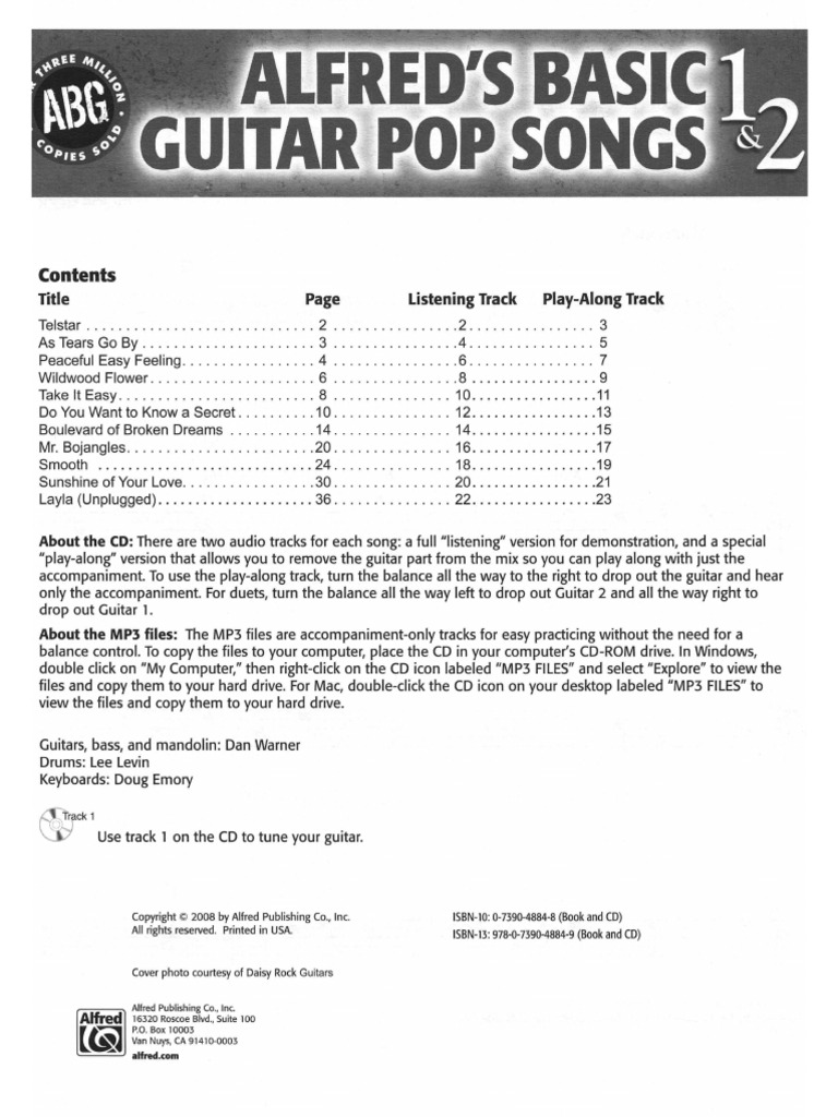 Alfred Pop Book | PDF