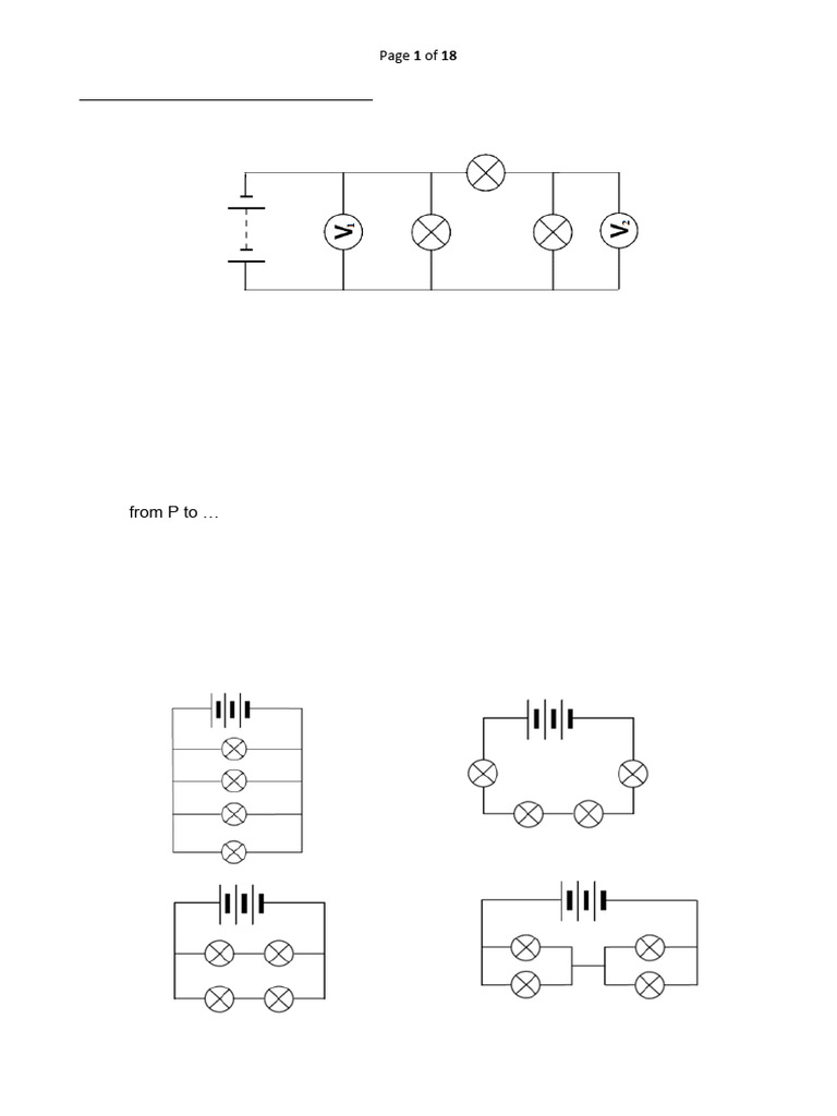 Grade 11 Electric Circuits & Electrodynamics Worksheet 2024 | PDF ...