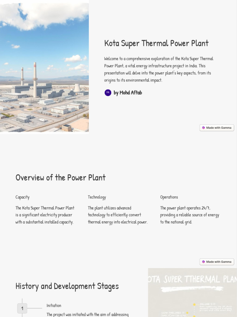 Overview of Kota Super Thermal Power Plant | PDF | Power Station | Coal