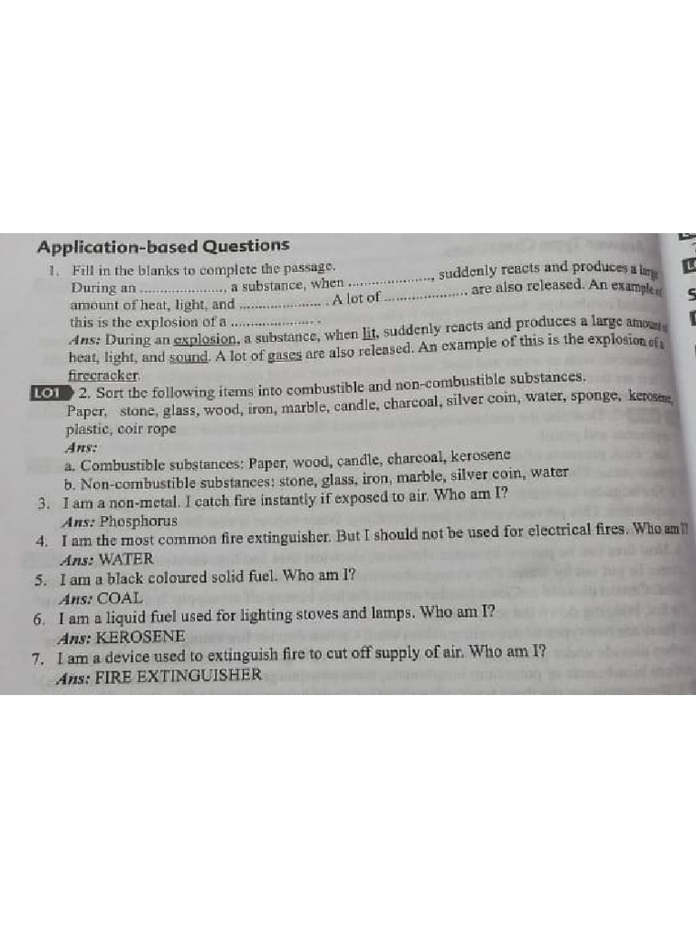 Application Based Questions (All Chapters) | PDF