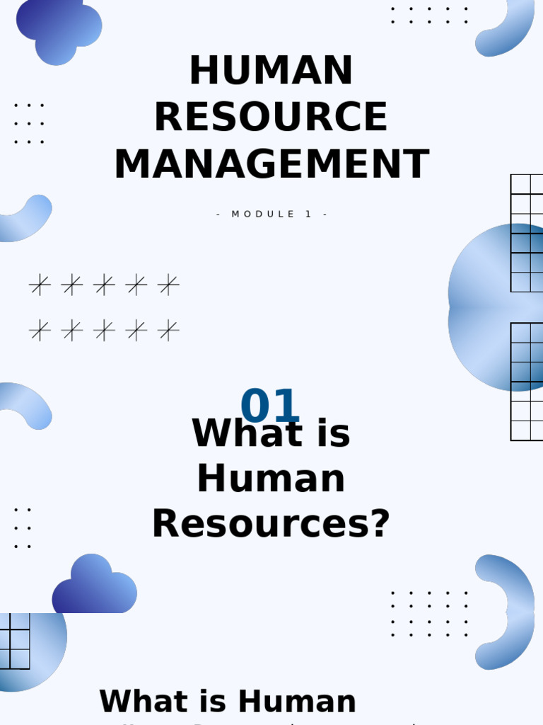 Human Resource Management Overview | PDF | Human Resources | Employment
