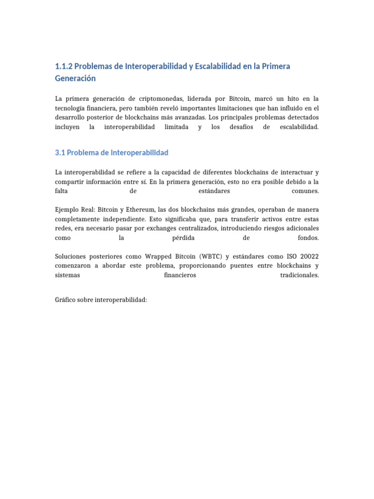 Interoperabilidad y Escalabilidad en Criptomonedas | PDF | Criptomoneda | Escalabilidad