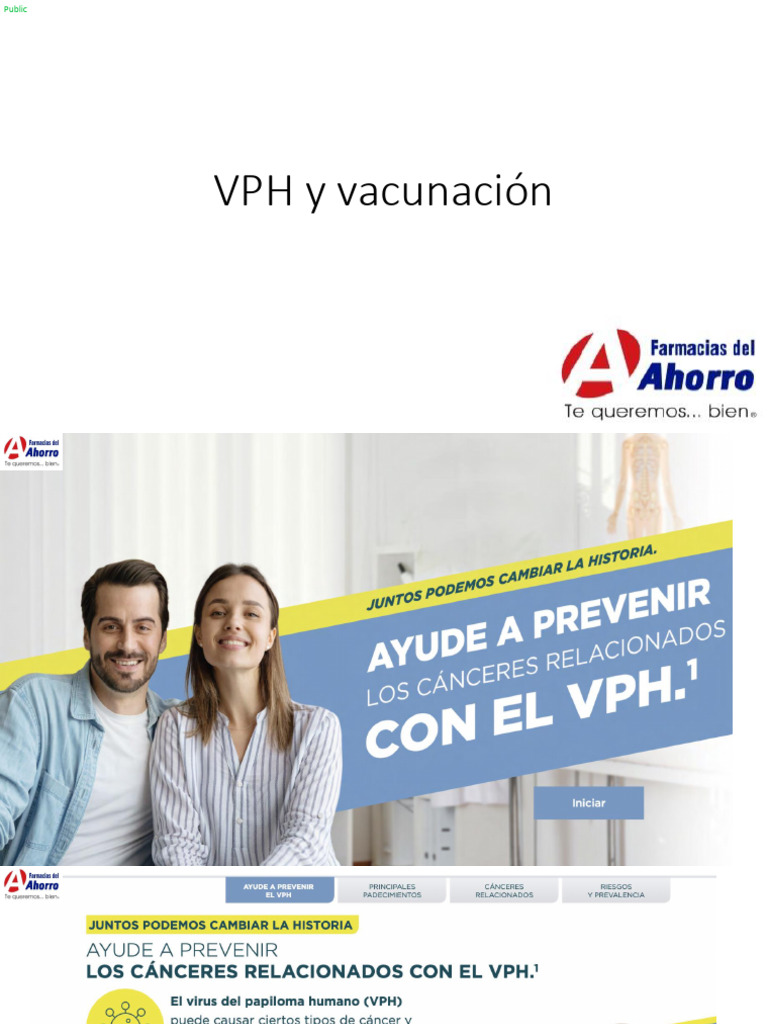 VPH: Transmisión y Vacunación en México | PDF | Vacunación | Cáncer