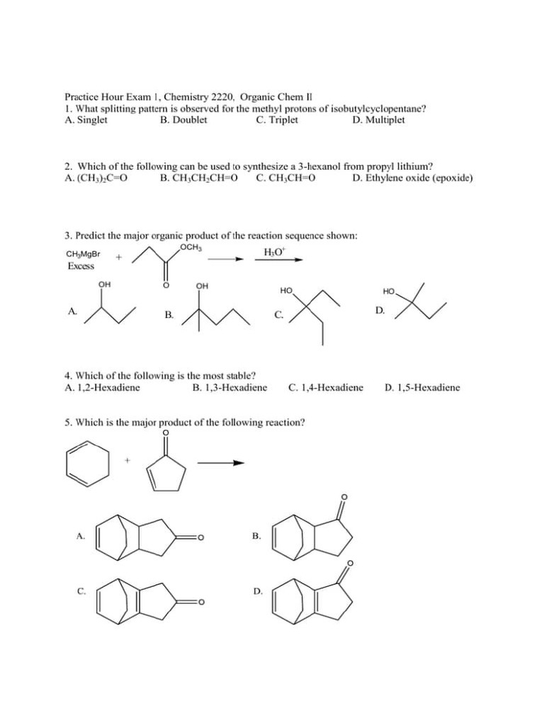 Organic Reaction Pdf