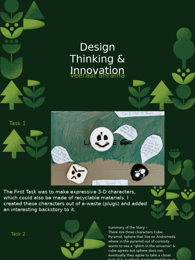 Design Thinking & Innovation | PDF