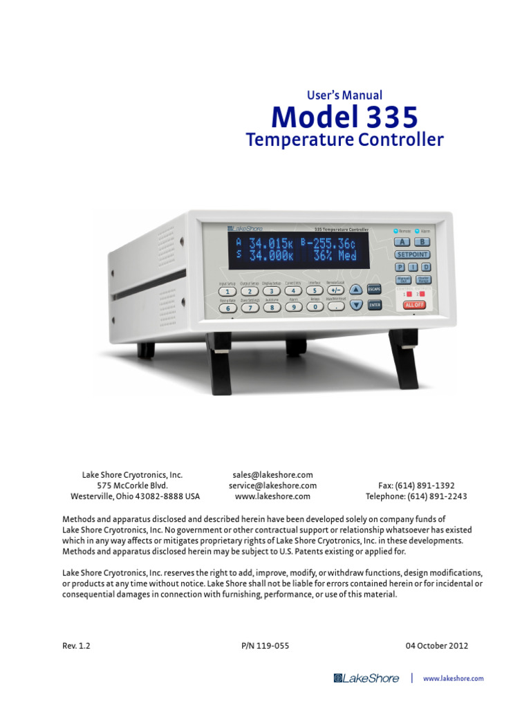 335 Manual | PDF | Electromagnetic Compatibility