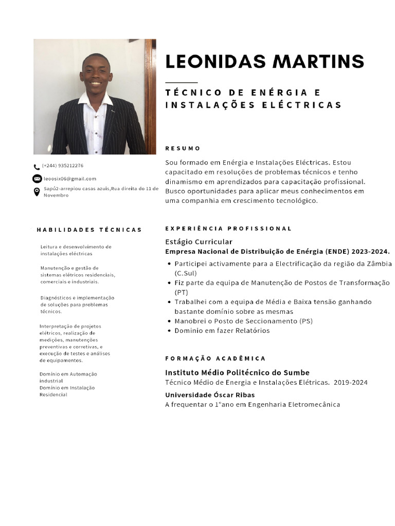 CV Original Léo | PDF