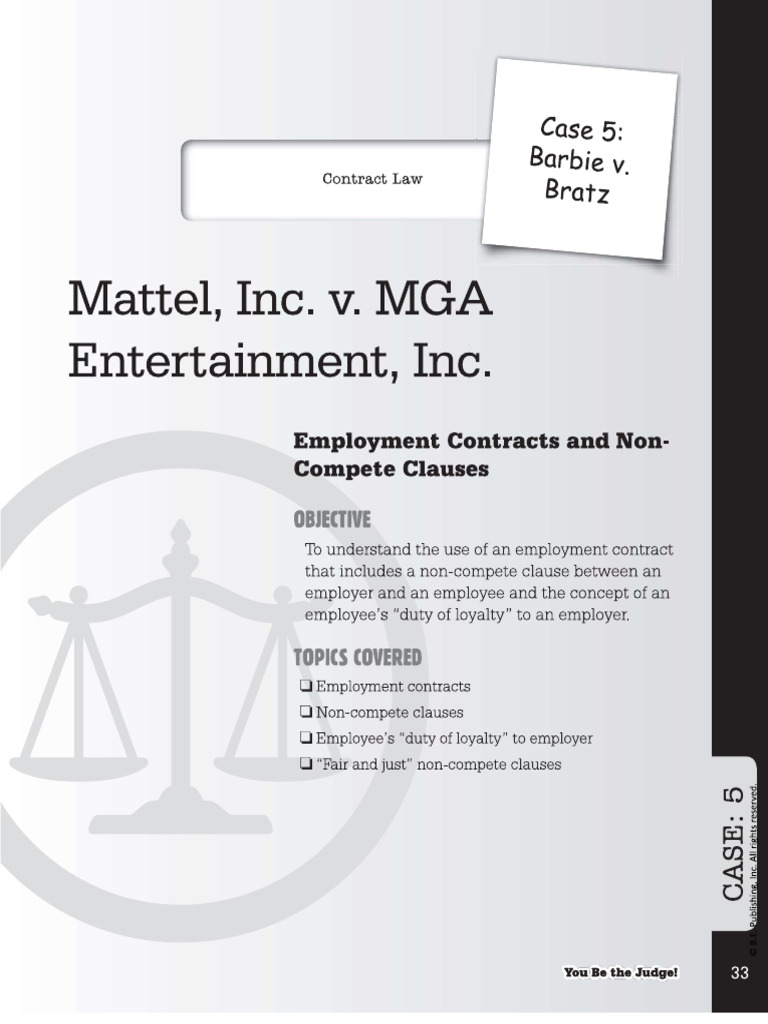 You Be The Judge - Mattel | PDF