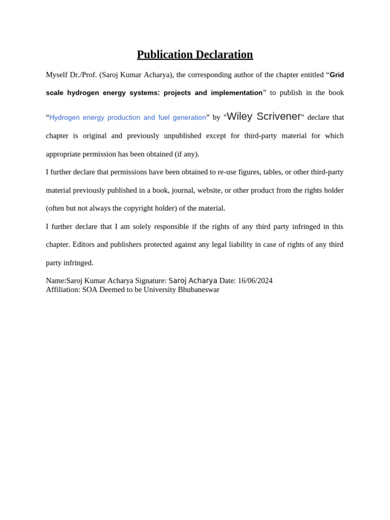 Publication Decleration | PDF