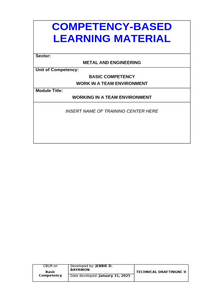Uc Work in A Team Environment | PDF | Nonverbal Communication | Communication