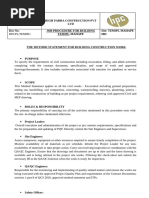 Site Establishment Method Statement | PDF | Occupational Safety And ...