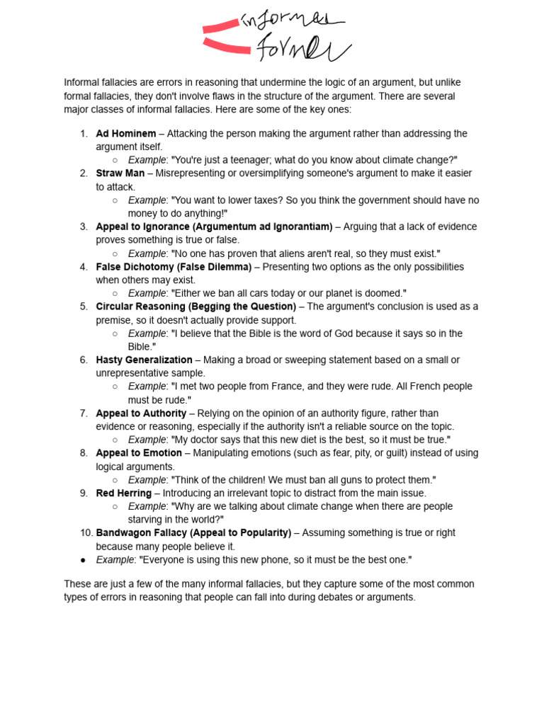 Hayelom | PDF | Fallacy | Argument