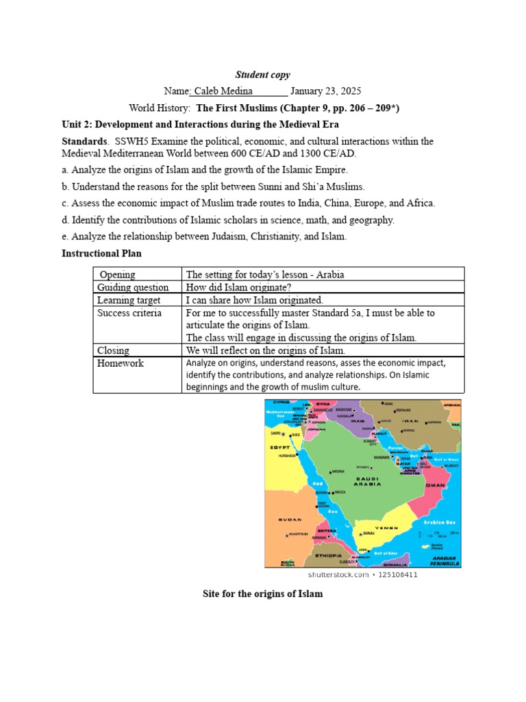 Origins and Growth of Islam | PDF | Muhammad | Mecca