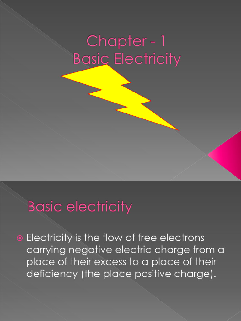 Basic Electricity CH 1 | PDF | Series And Parallel Circuits | Resistor
