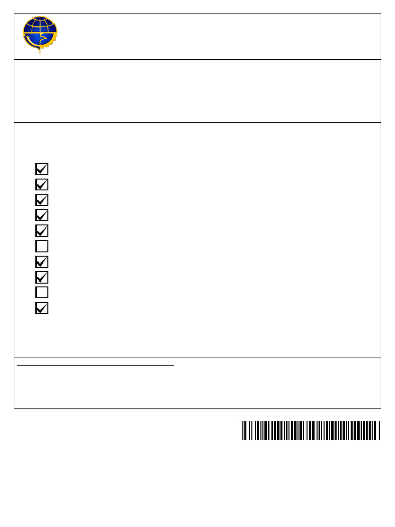 Check List SNPP VICTORY MAJU | PDF